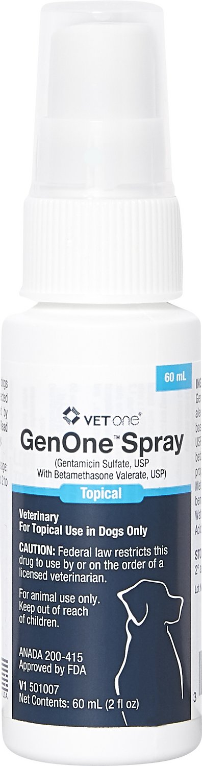 GenOne Topical Spray (Gentamicin/Betamethasone) 240 mL